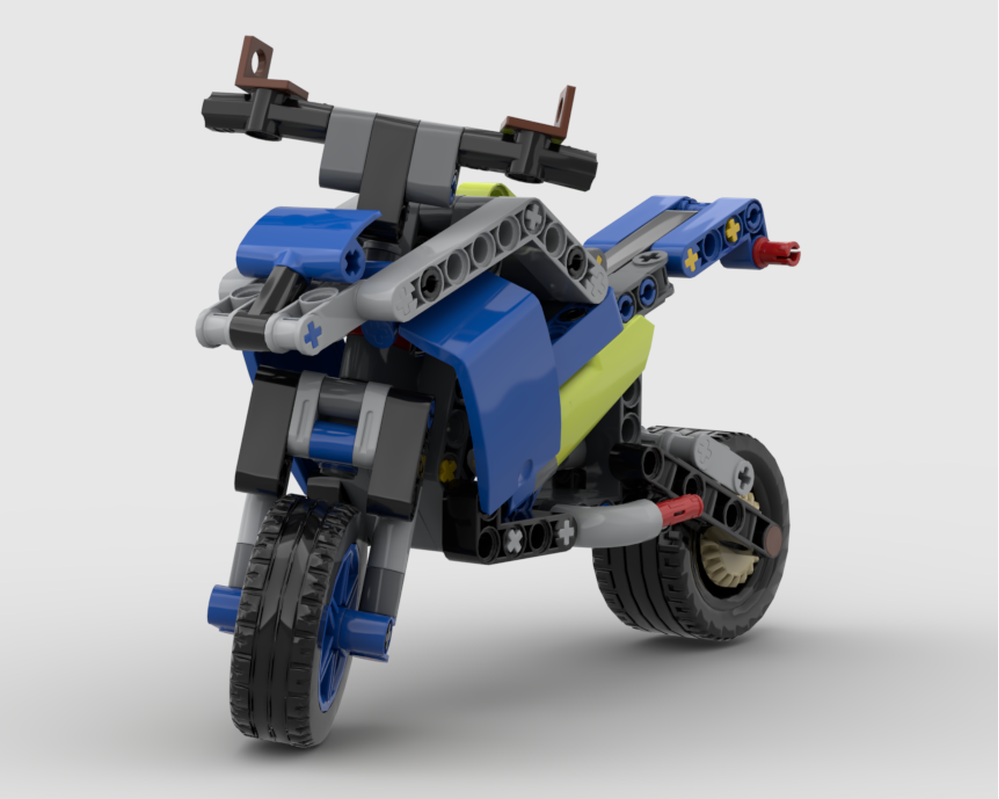 LEGO MOC 42164 Touring Motorbike by cocoacao | Rebrickable - Build with ...