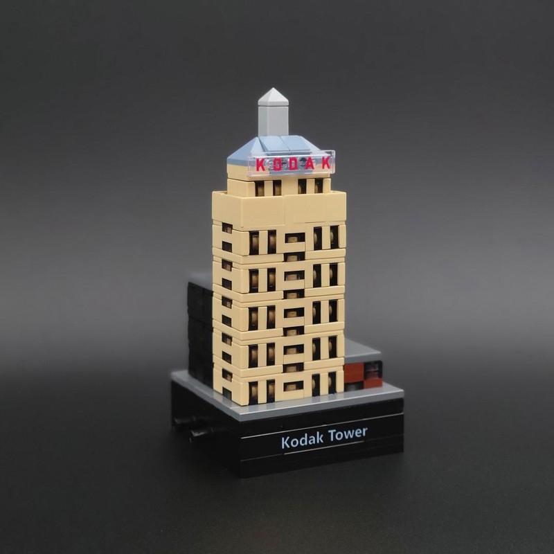 LEGO MOC Kodak Tower by Brick_Lizard | Rebrickable - Build with LEGO