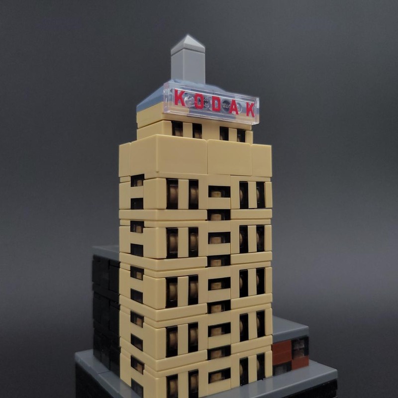 LEGO MOC Kodak Tower by Brick_Lizard | Rebrickable - Build with LEGO