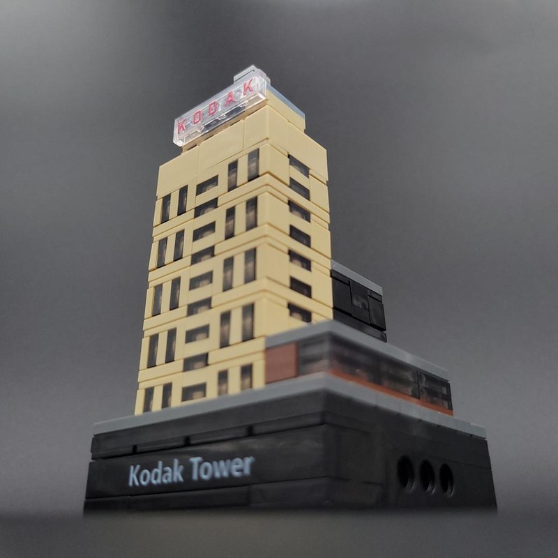 LEGO MOC Kodak Tower by Brick_Lizard | Rebrickable - Build with LEGO