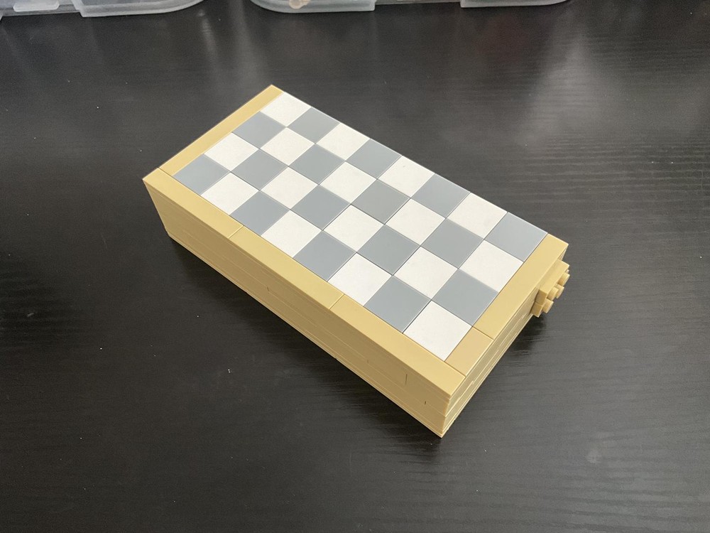 LEGO MOC Portable checker game by emixam2 | Rebrickable - Build with LEGO