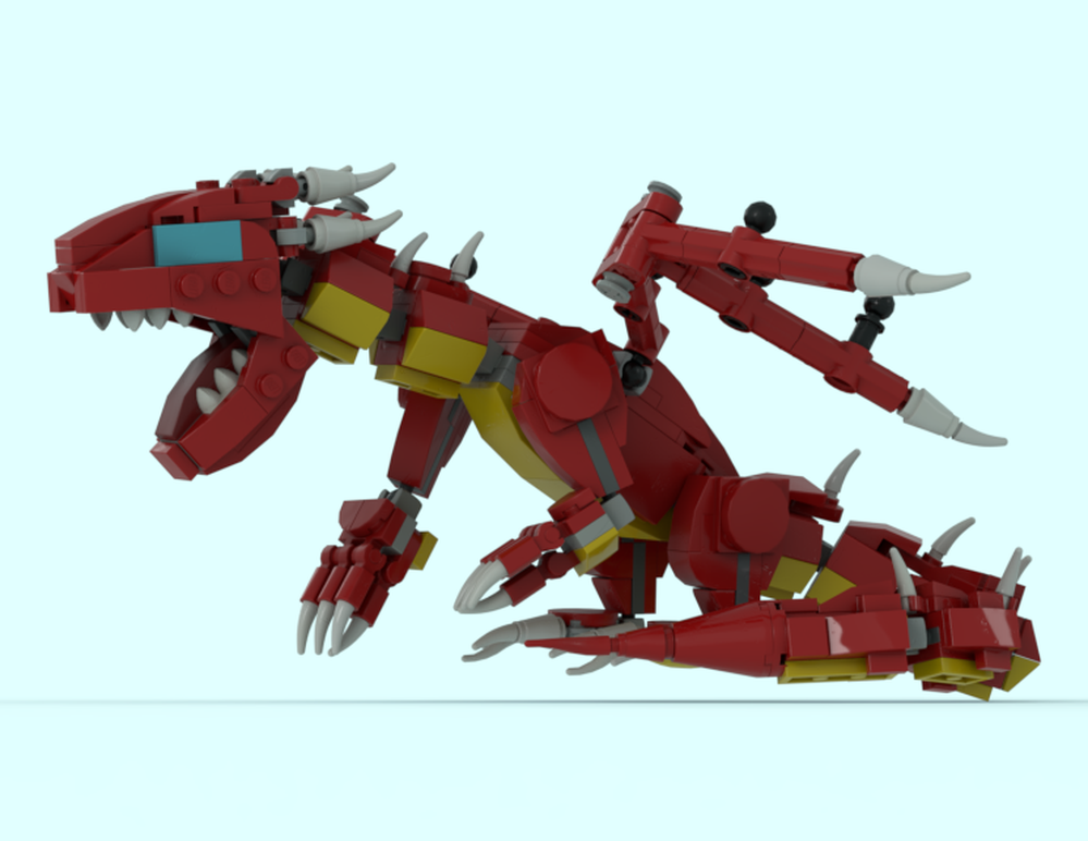 LEGO MOC The (Objectively) BEST Minifigure Scale Dragon. by ...
