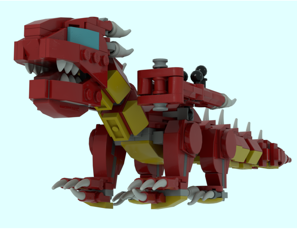 LEGO MOC The (Objectively) BEST Minifigure Scale Dragon. by ...