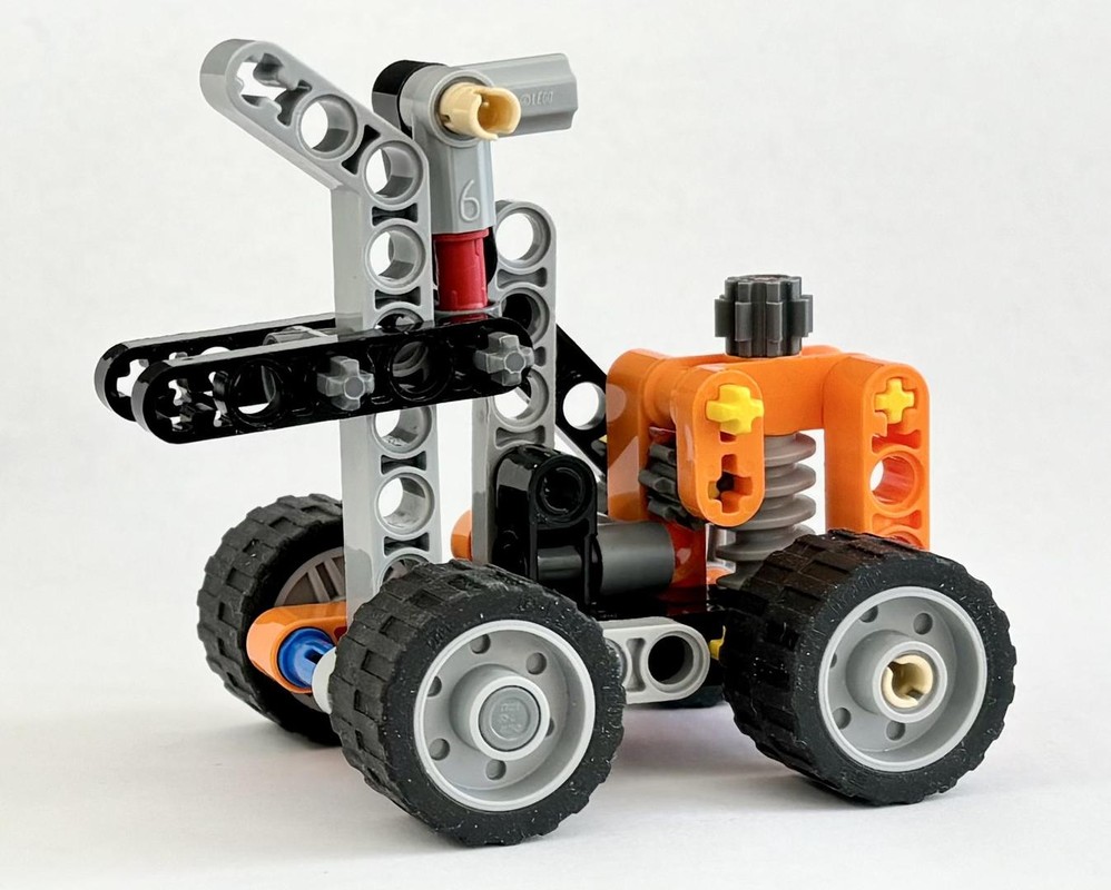 LEGO MOC 30710 - Forklift by Arthurwt | Rebrickable - Build with LEGO