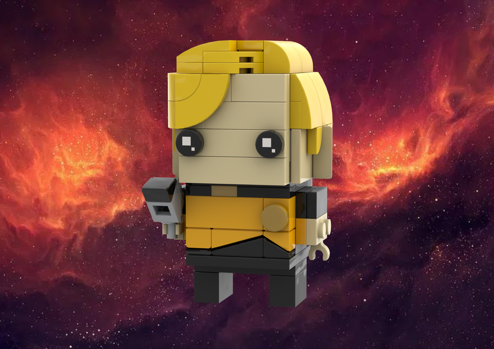 LEGO MOC Lt Tasha Yar by RetroBrix | Rebrickable - Build with LEGO