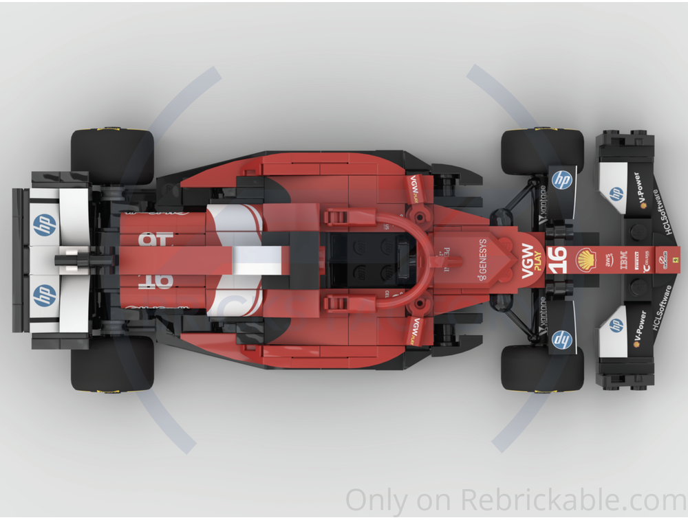 LEGO MOC-213957 F1 SF-25 by Pit Lane Bricks Factory | Rebrickable ...