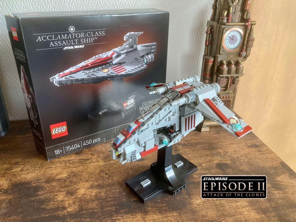 Lego Moc Acclamator Alternate Build Two Pack By Creationcaravan Brad
