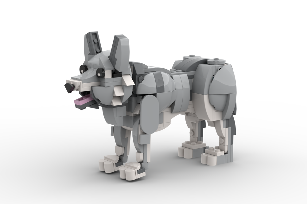 LEGO MOC-213968 31163 Wolf by Nequmodiva | Rebrickable - Build with LEGO