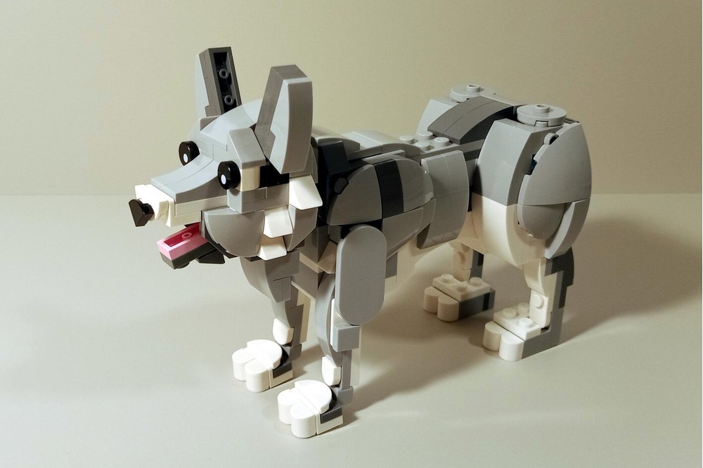 LEGO MOC-213968 31163 Wolf by Nequmodiva | Rebrickable - Build with LEGO