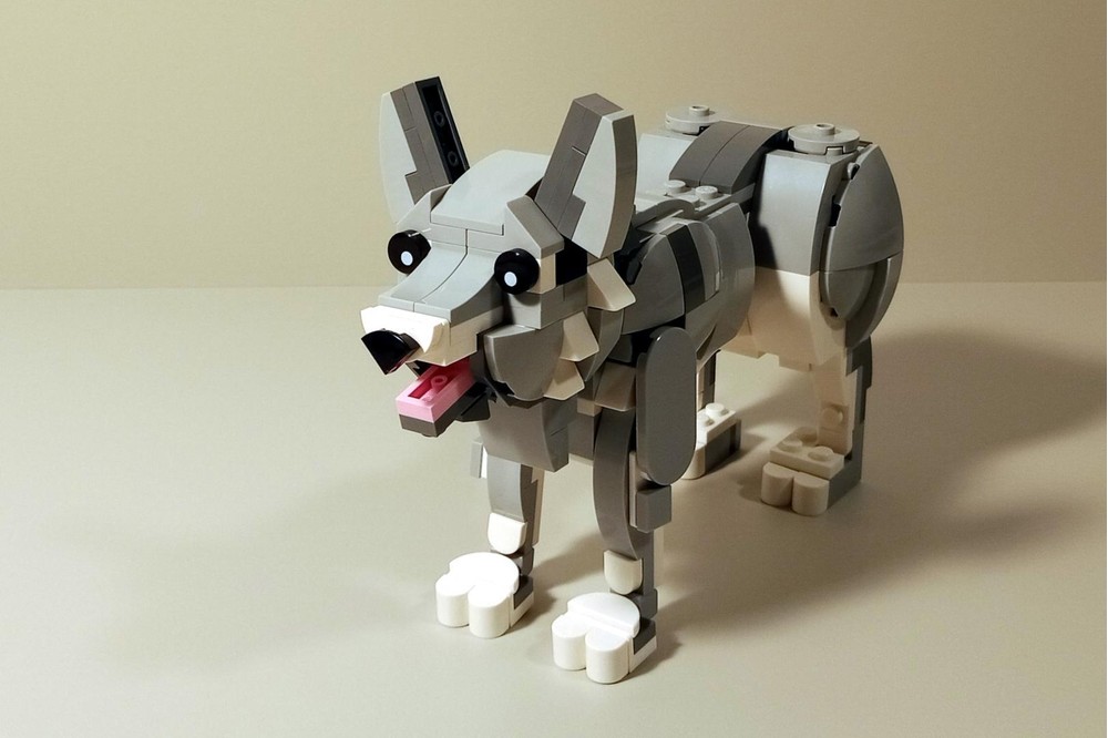 LEGO MOC 31163 Wolf by Nequmodiva | Rebrickable - Build with LEGO