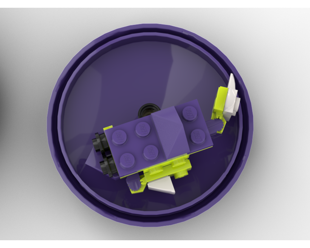 LEGO MOC x-fish tank by zek.ocean | Rebrickable - Build with LEGO