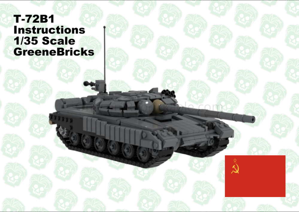 LEGO MOC-213973 T-72B1 by GreeneBricks | Rebrickable - Build with LEGO