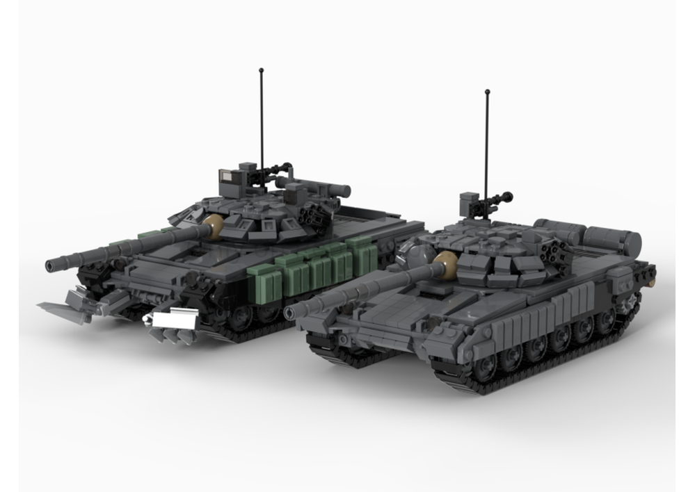 LEGO MOC T-72B1 by GreeneBricks | Rebrickable - Build with LEGO