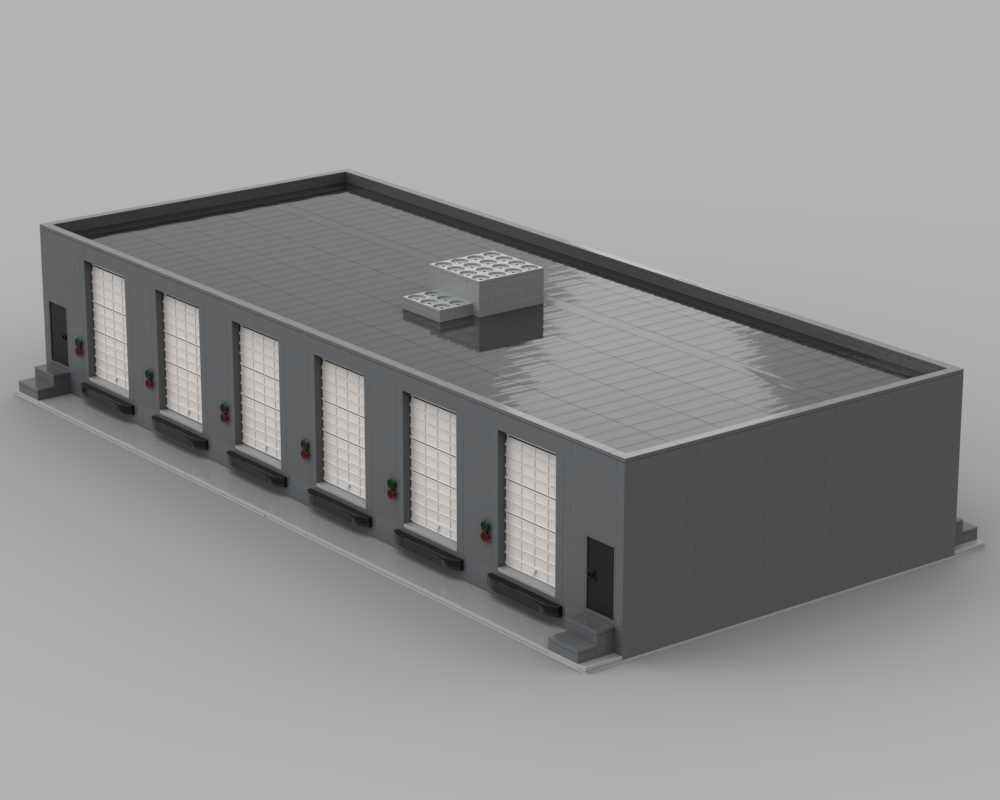 LEGO MOC-213975 Warehouse by leeggoo_Creator | Rebrickable - Build with ...