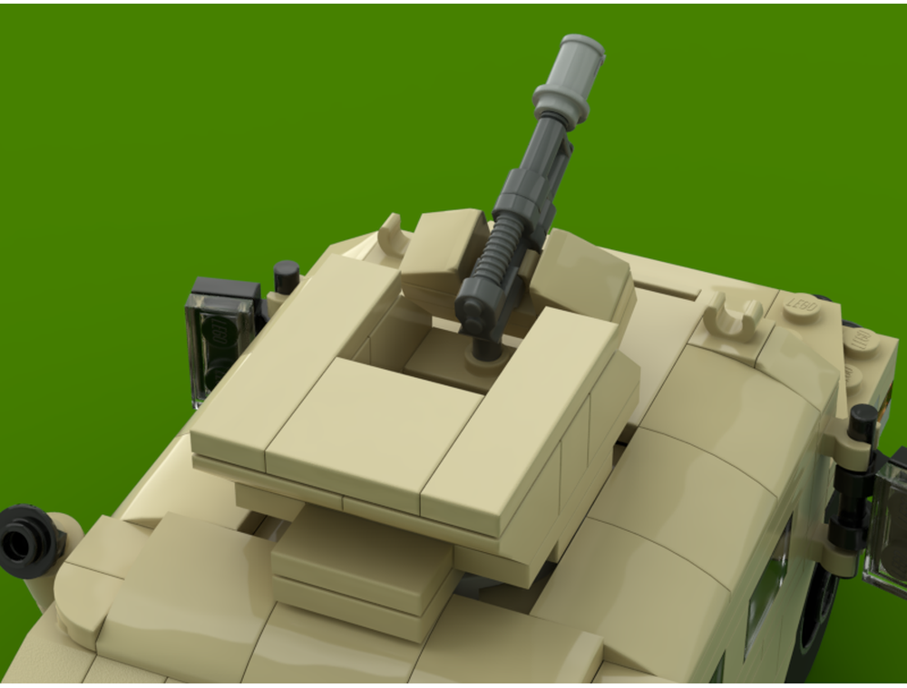 Lego Moc Humvee Hmmwv By Mg101yt Rebrickable Build With Lego