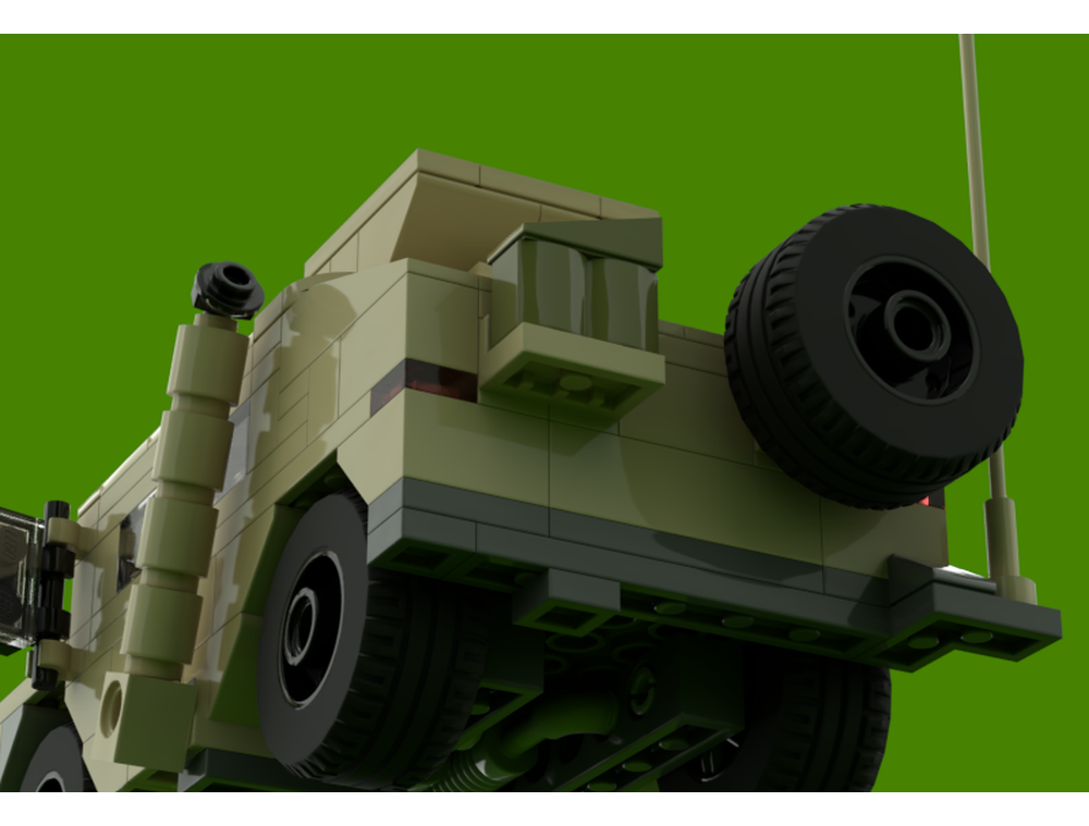 Lego Moc Humvee Hmmwv By Mg101yt Rebrickable Build With Lego