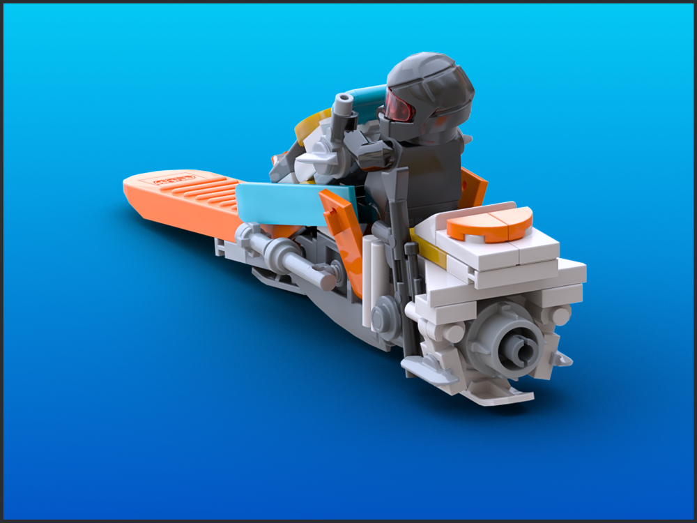 LEGO MOC-213981 Brick Separator Speeder by PeaBricky | Rebrickable ...