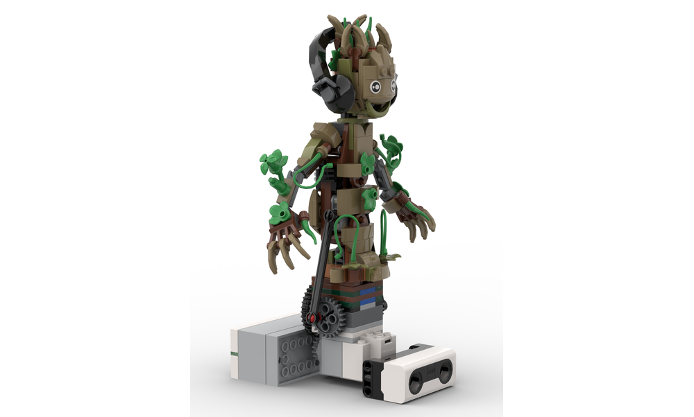 LEGO MOC Motion-Activated Dancing Groot by rykfield | Rebrickable ...