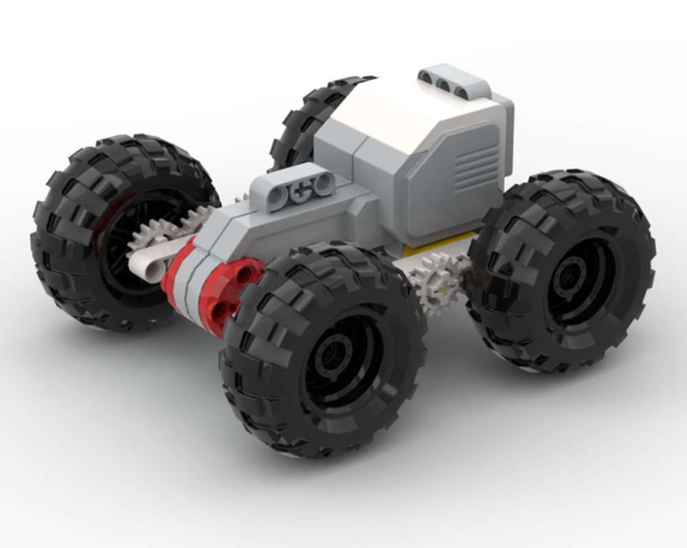 LEGO MOC simple EV3 4x4 car by Lego Technic 9 | Rebrickable - Build with LEGO