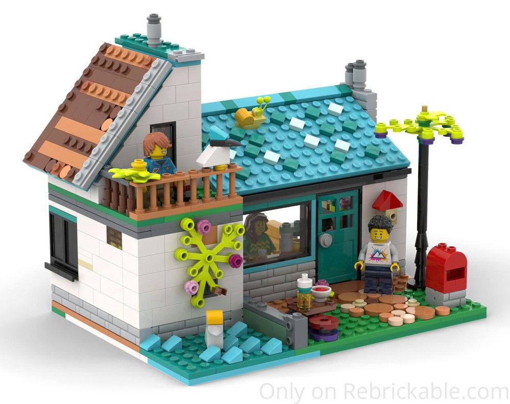 LEGO MOC 31139 Cozy House Alternate Build: Holiday Home by MattCostanza ...