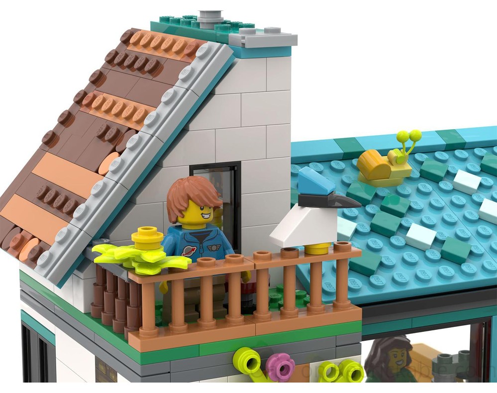 LEGO MOC-214001 31139 Cozy House Alternate Build: Holiday Home by ...