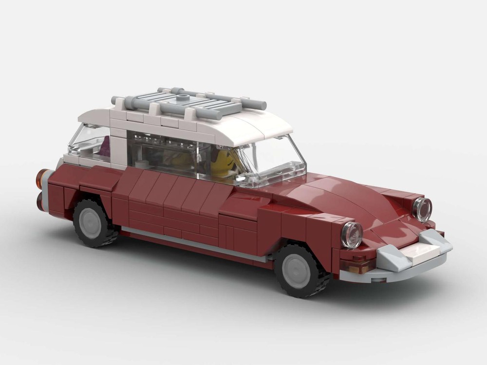 LEGO MOC Citroën DS 19 Break by Fijabrickstar | Rebrickable - Build ...