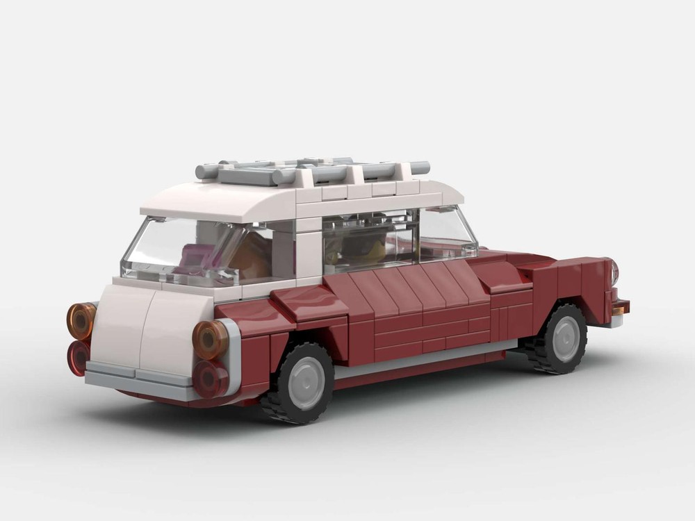 LEGO MOC Citroën DS 19 Break by Fijabrickstar | Rebrickable - Build ...