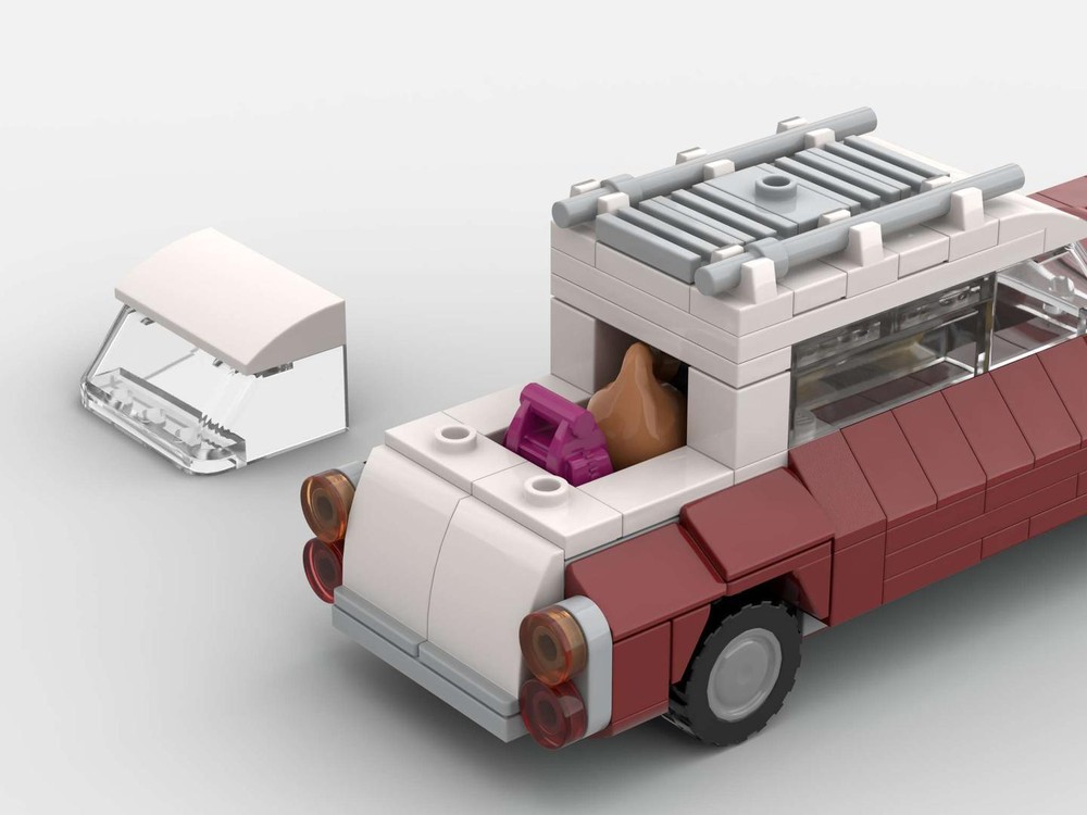 LEGO MOC Citroën DS 19 Break by Fijabrickstar | Rebrickable - Build ...