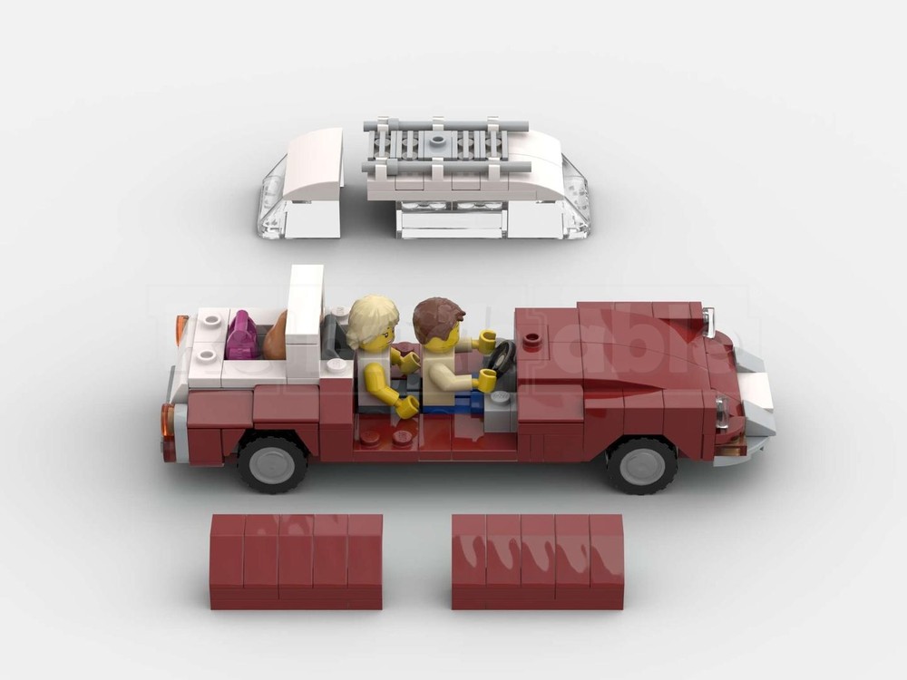 LEGO MOC Citroën DS 19 Break by Fijabrickstar | Rebrickable - Build ...