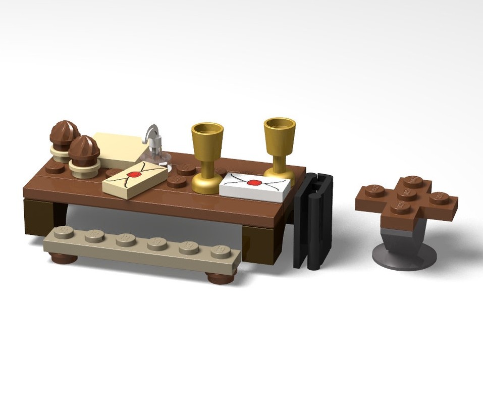 LEGO MOC great hall study time by jgirden | Rebrickable - Build with LEGO