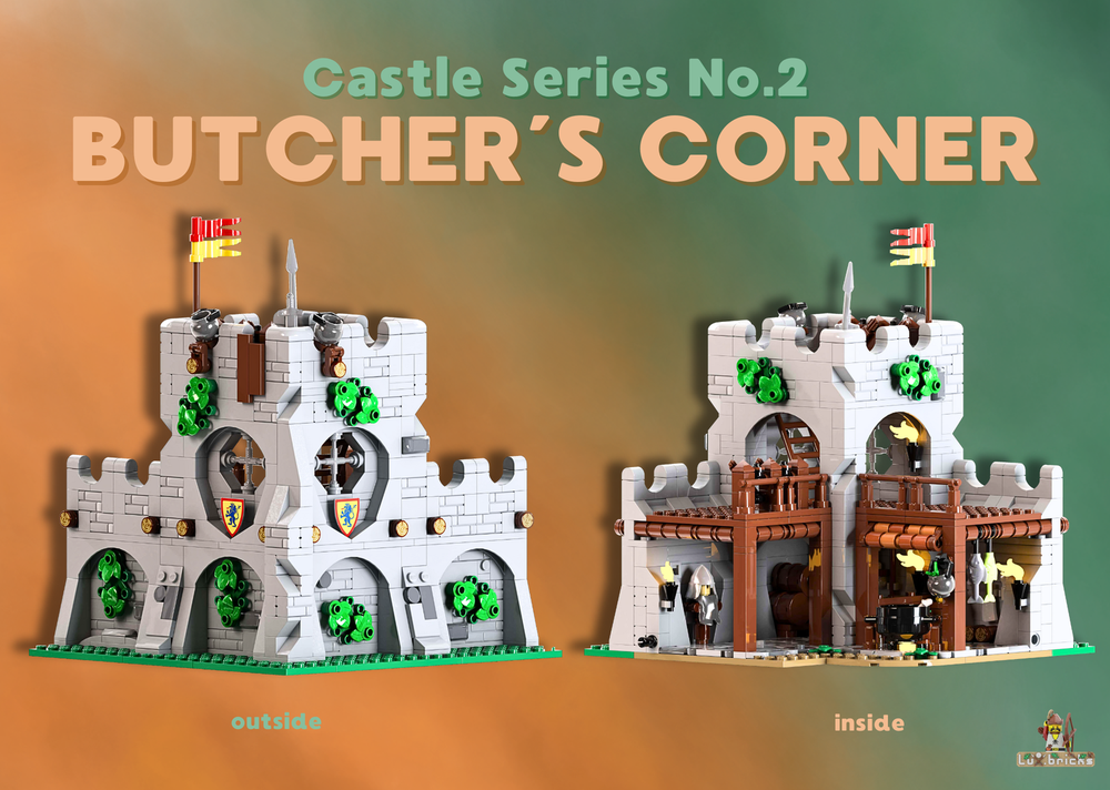 LEGO MOC Butcher's Corner (Castle Series No. 2) by lux.bricks ...