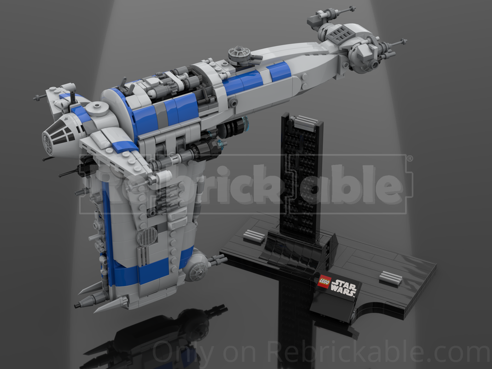 LEGO MOC MG-100 Bomber - Starship Collection (Midi scale) by warc0re ...