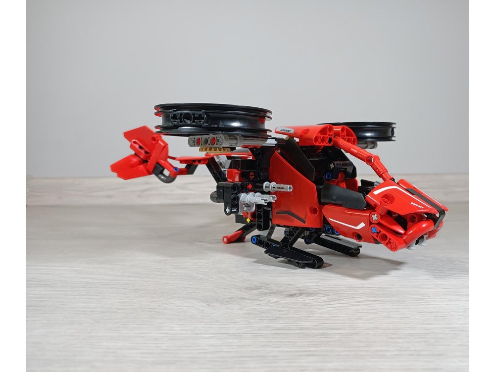 Lego Moc 42107 Model B Tiltrotor Wing Combat Aircraft By Xaerozkota