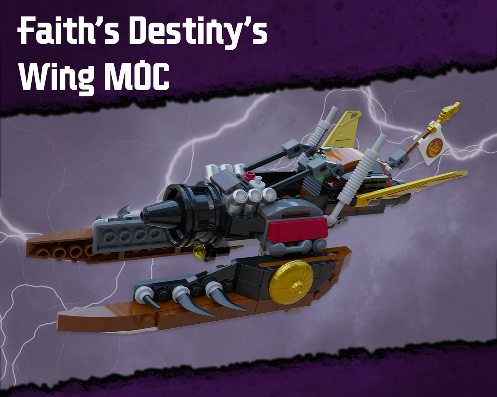 LEGO MOC Faith's Destiny's Wing by alexwashere13 | Rebrickable - Build ...