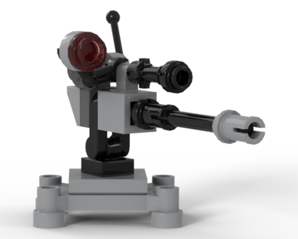 LEGO MOC Mini-Sentry by woofdoglego | Rebrickable - Build with LEGO