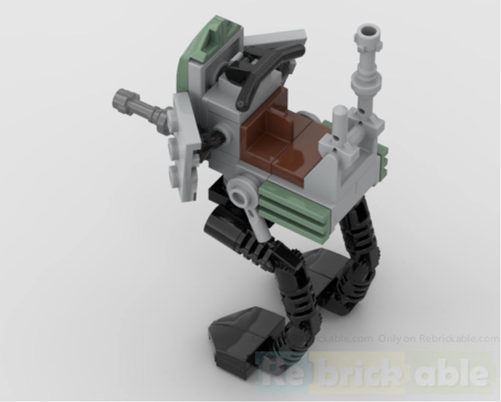 LEGO MOC-214015 Minifigure Scale AT-RT by Menius_Bricks | Rebrickable ...