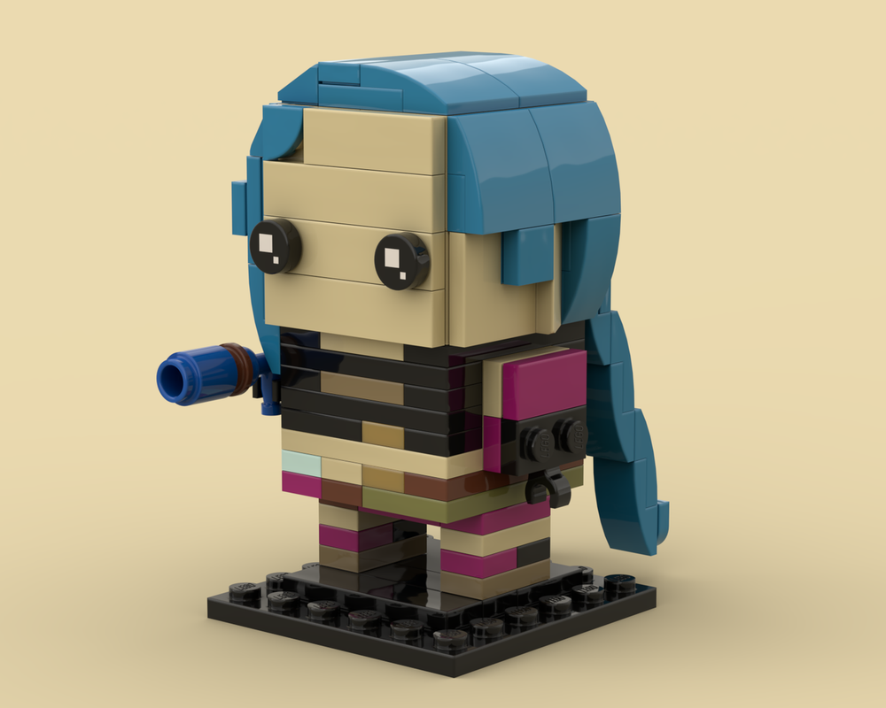 LEGO MOC BrickHeadz of Jinx from Arcane - League of Legends by Eve n ...