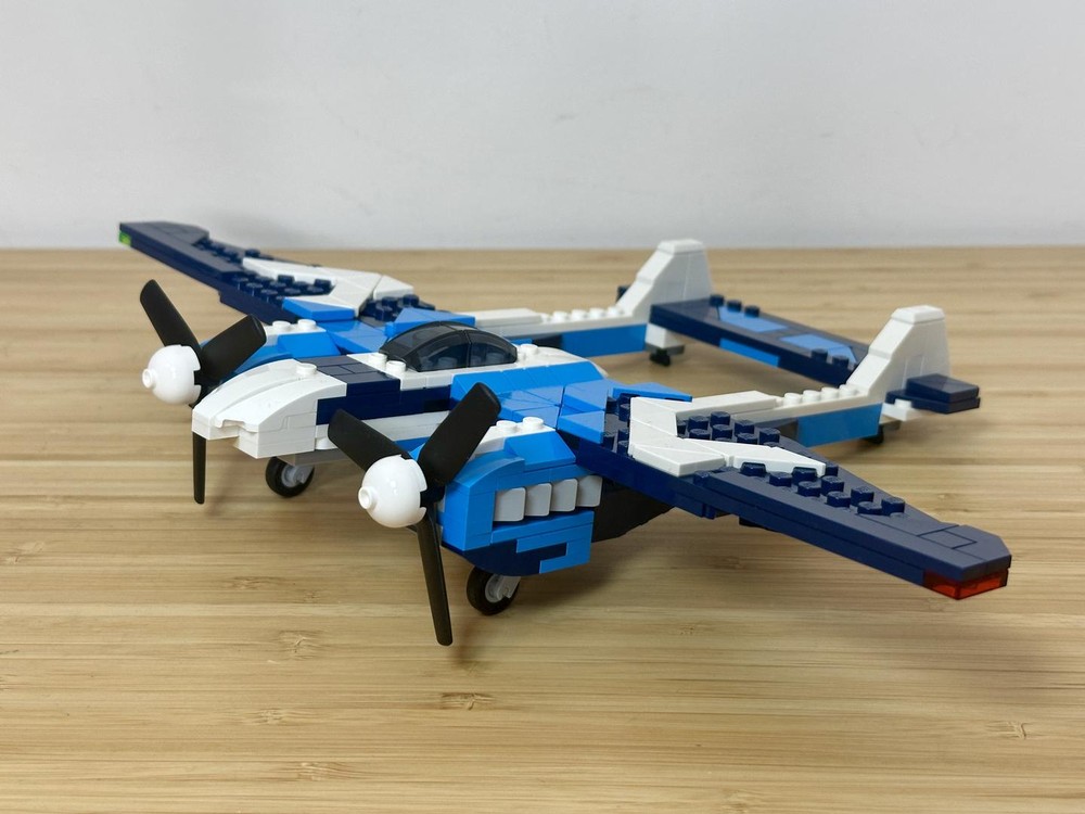 LEGO MOC Lockheed P-38 Lightning - Alternate Build of 2 x 31160 Race ...