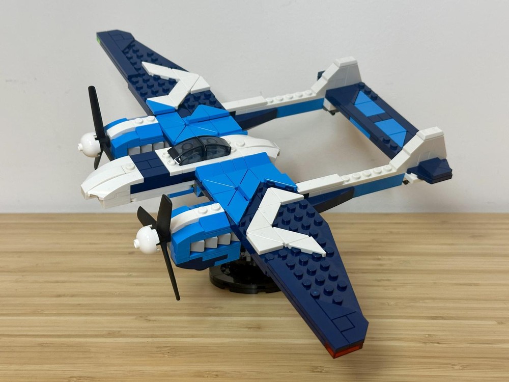 LEGO MOC-214020 Lockheed P-38 Lightning - Alternate Build of 2 x 31160 ...