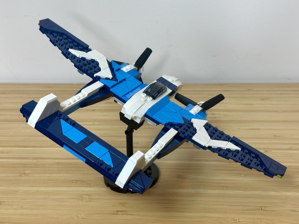 LEGO MOC-214020 Lockheed P-38 Lightning - Alternate Build of 2 x 31160 ...