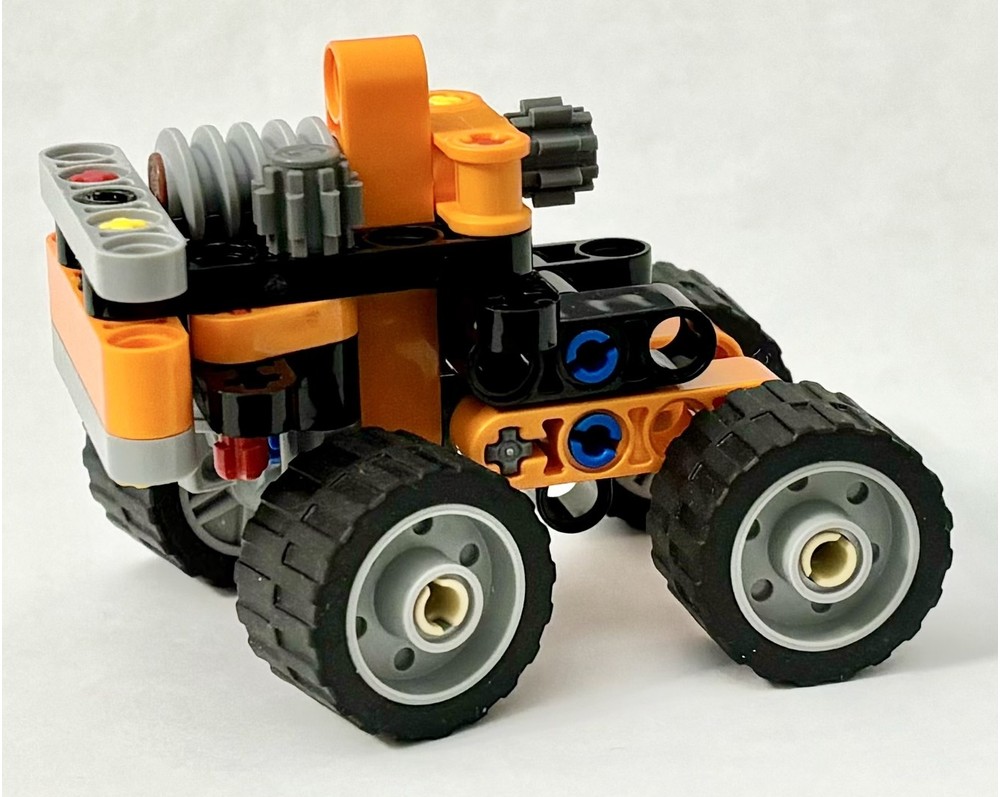 LEGO MOC 30710-Tractor with Steering by Arthurwt | Rebrickable - Build ...