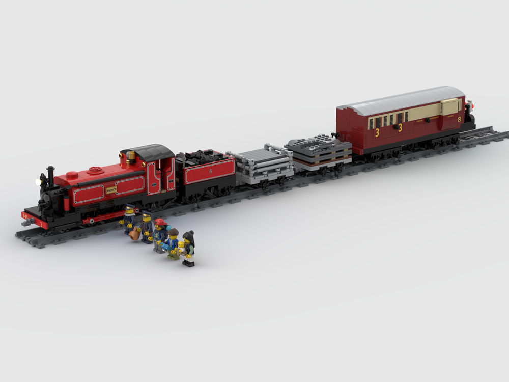 LEGO MOC Ffestiniog Railway Small England Class and Train. by ...