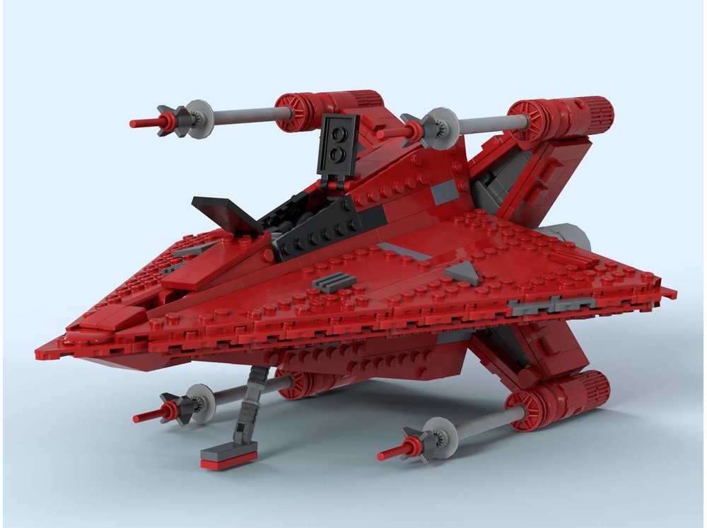 LEGO MOC Valahari Starfighter (Modular) by VictorBuilds | Rebrickable ...