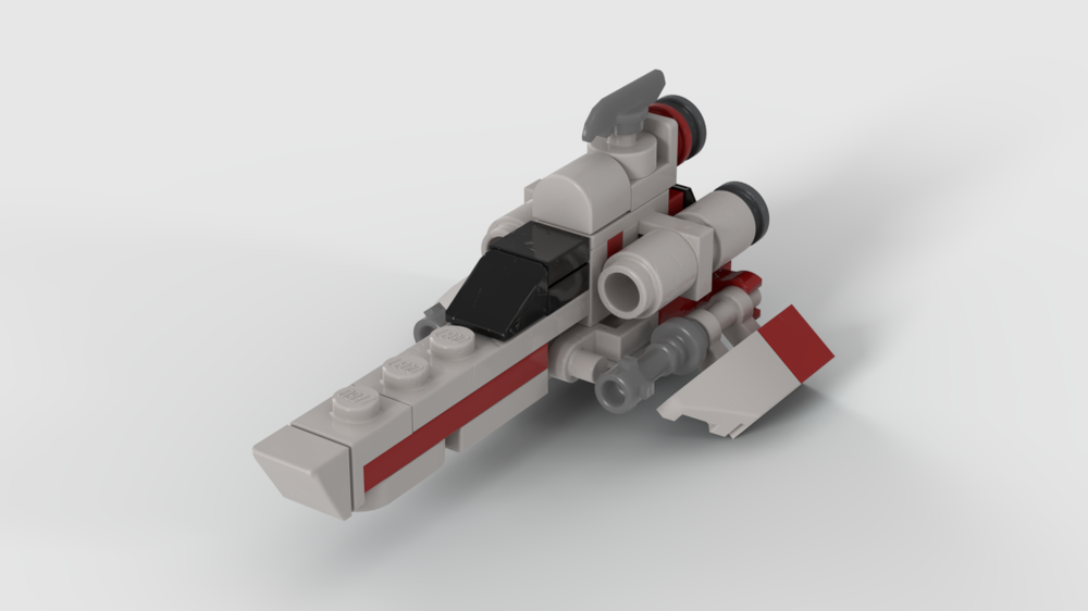 LEGO MOC Mini Colonial Viper OS: Battlestar Galactica by AbvAvrgUndrAchvr | Rebrickable - Build ...