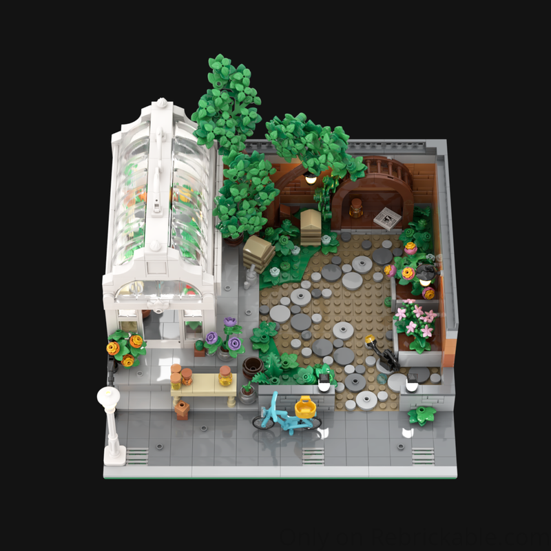 LEGO MOC-214040 City Garden by rebelnili | Rebrickable - Build with LEGO