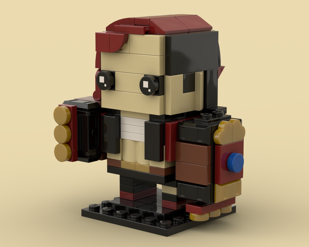 LEGO MOC BrickHeadz of Brawler Vi from Arcane - League of Legends by ...
