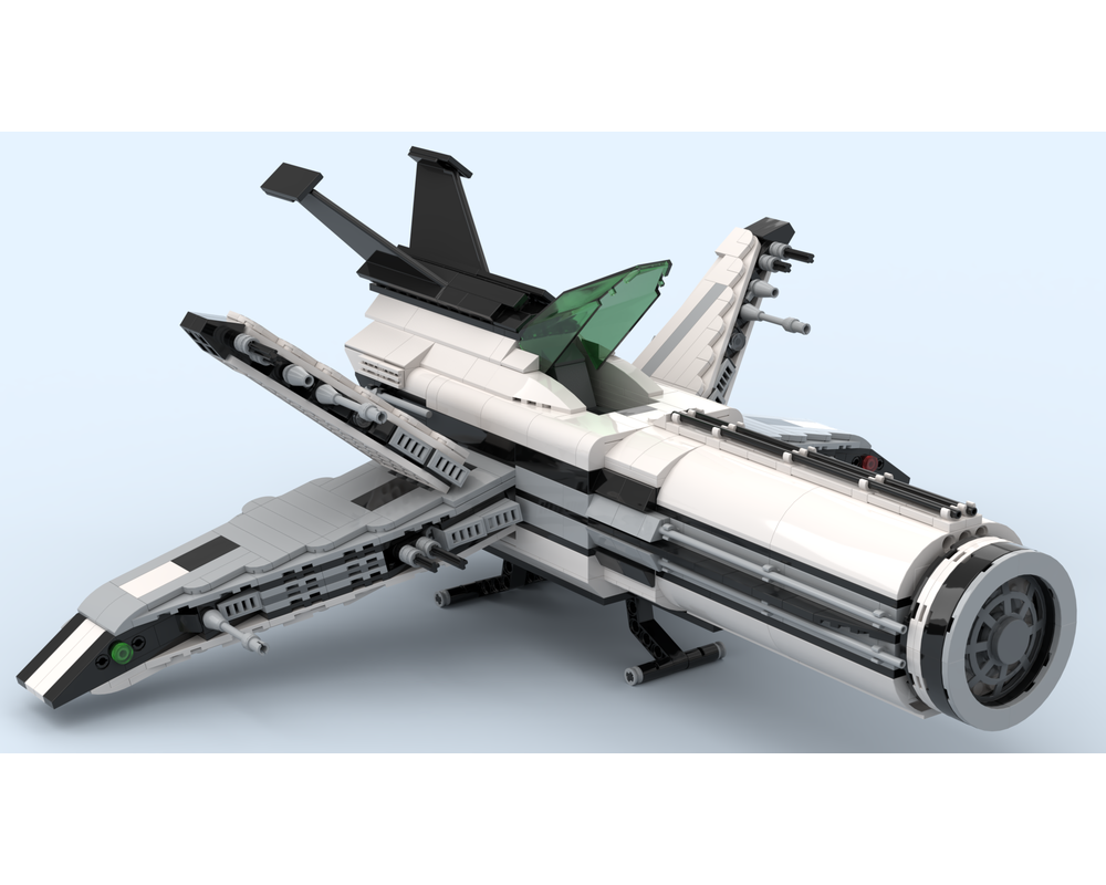 LEGO MOC-21405 NMS Starfighter II (Space 2019) | Rebrickable - Build ...