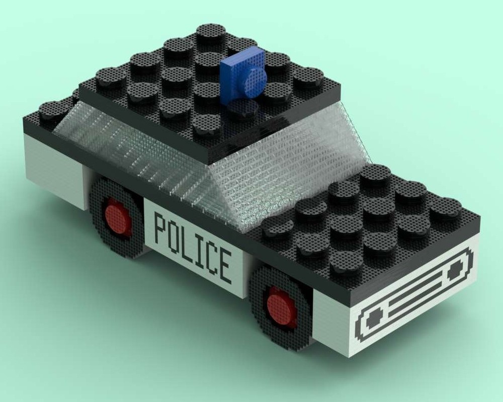 LEGO MOC Supersized Scale Classic Town Police Car (No.611) by ...