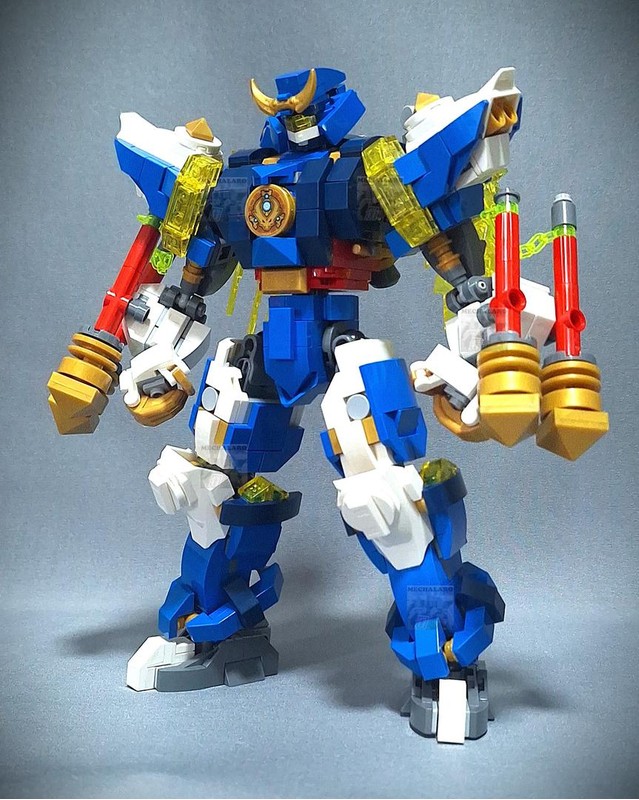 LEGO MOC-214060 Jay's Ultimate Elemental Lightning Mech v2 by Mechalaro ...