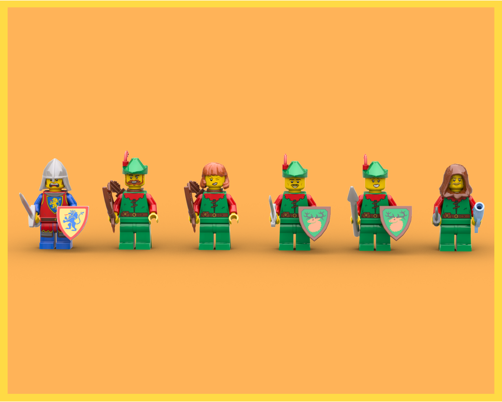 LEGO MOC LEGO 6077 Remake Forestmen River's Fortress Instructions MOC ...